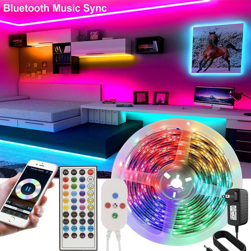 5050 RGB Bluetooth Room Light Strip - DecorHavens.com